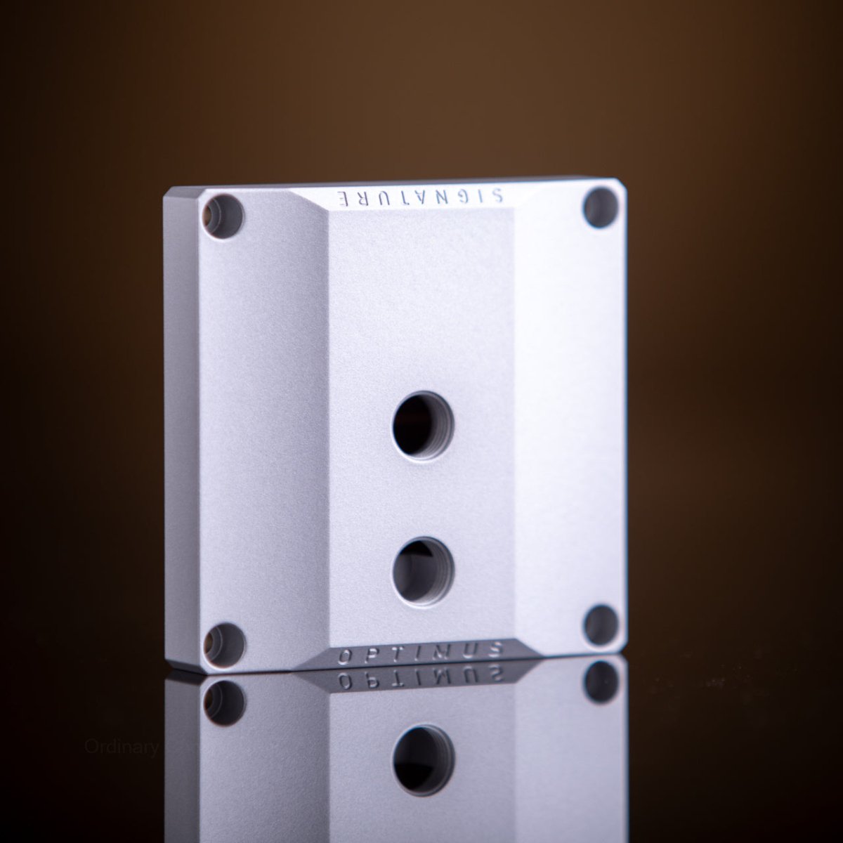 Optimus Signature V3 - Intel CPU Block (Black/Silver) - Copper Coldpla ...